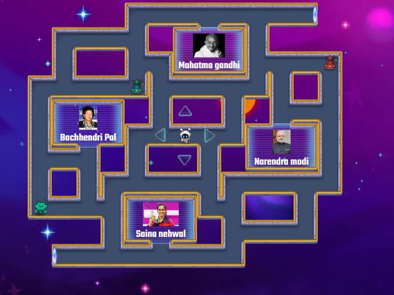 Word wall game - Maze chase