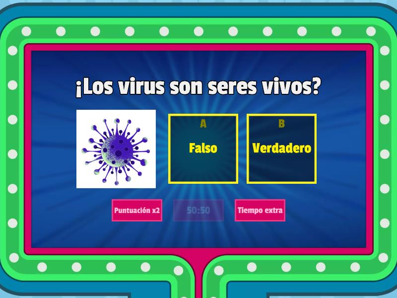 ¿Que sabemos de los virus? - Gameshow quiz