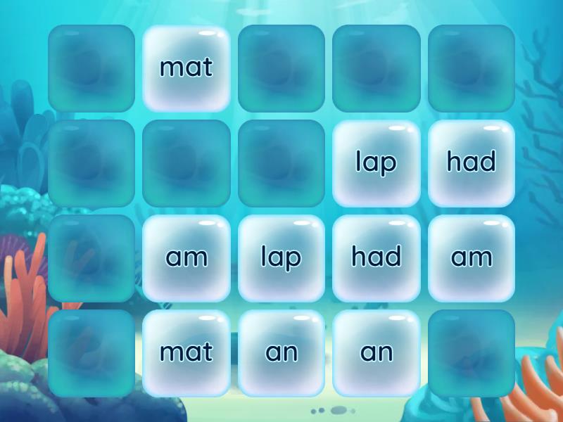 Lesson 2 Short a - Matching pairs