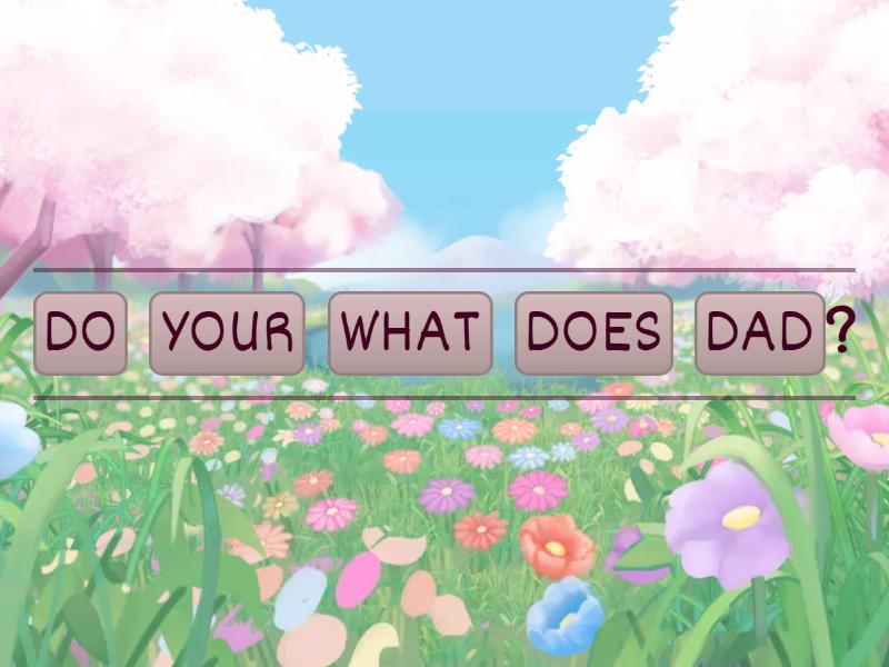 WHAT DOES SHE/HE DO? - Unjumble