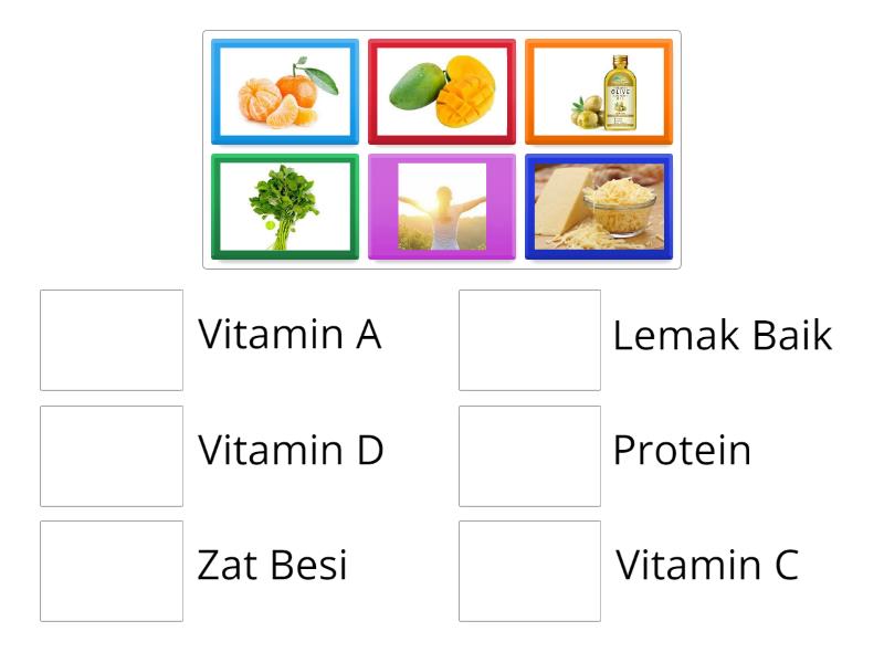 Permainan Nutrisi Match Up
