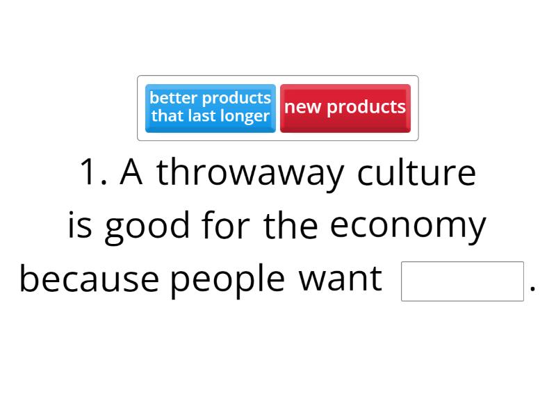 C1 Business Vocabulary: A circular economy (part II) - Complete the ...