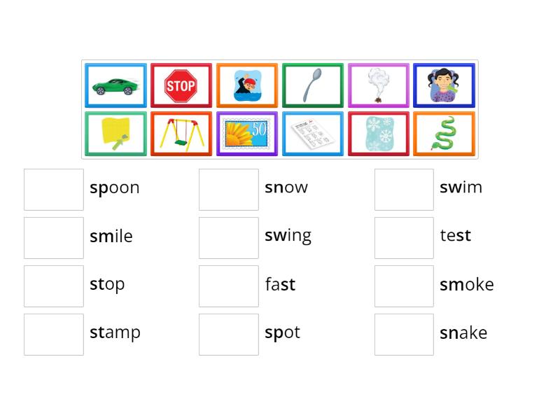 Oxford Phonics 4 Unit 3 - Match up