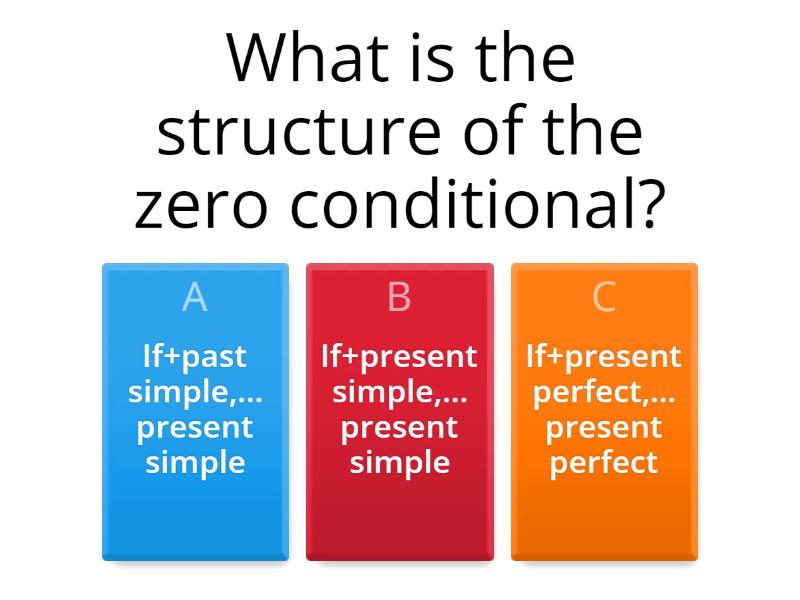 Zero Conditional - Cuestionario