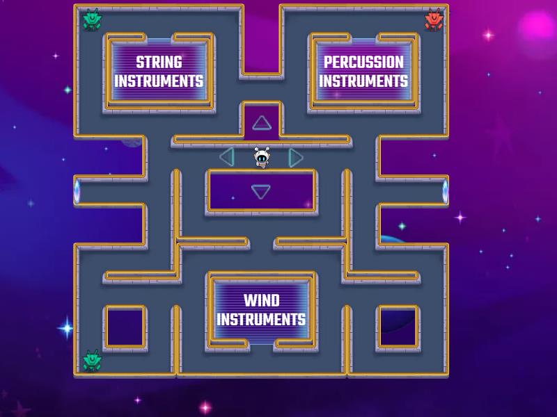 MUSICAL INSTRUMENTS - Maze chase