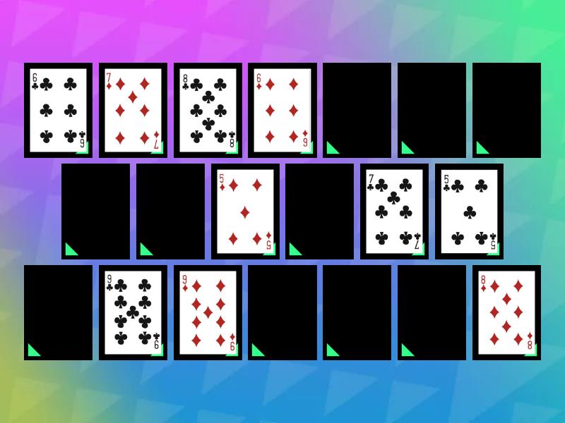 Playing Cards (Matching) - Matching pairs