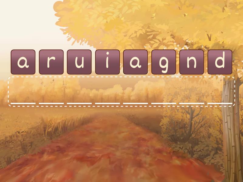 Words and Expressions - Anagram