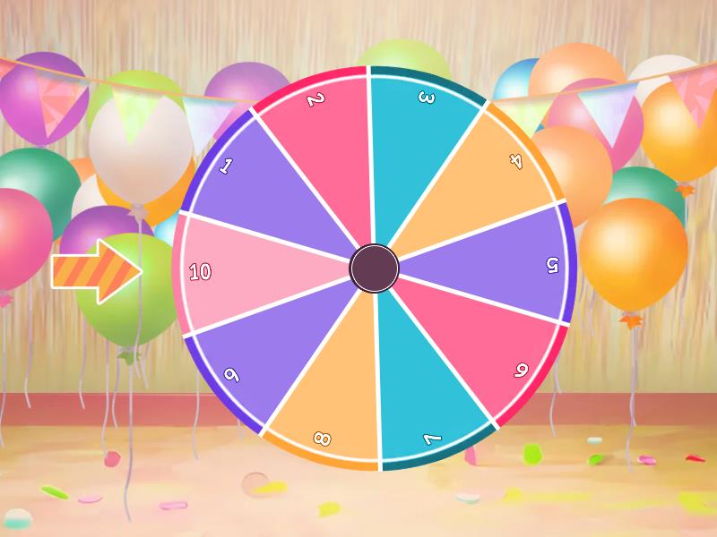 Speed Date - Spin the wheel