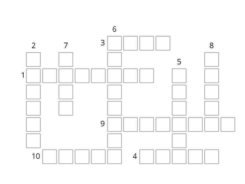 U4 Semana 4 Palabras de uso frecuente - Crossword