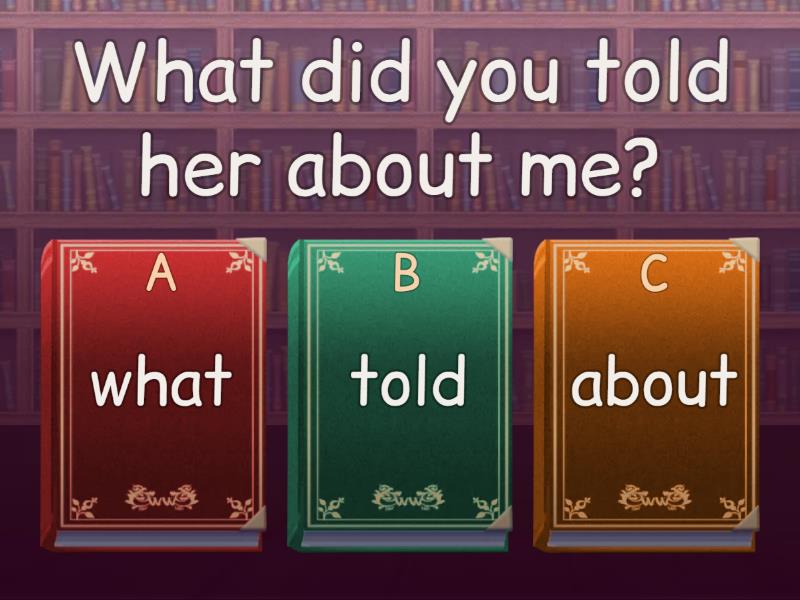 Error Recognition - Quiz