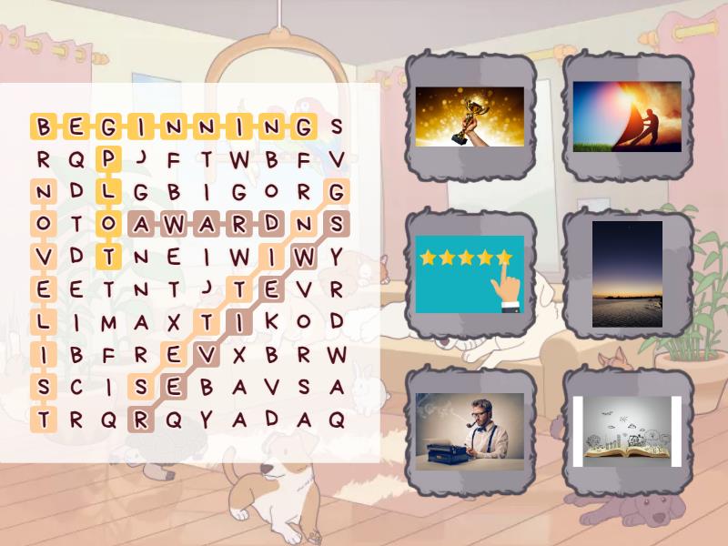 The perfect plot - Wordsearch