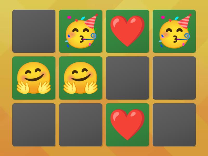EMOJIS - Matching pairs