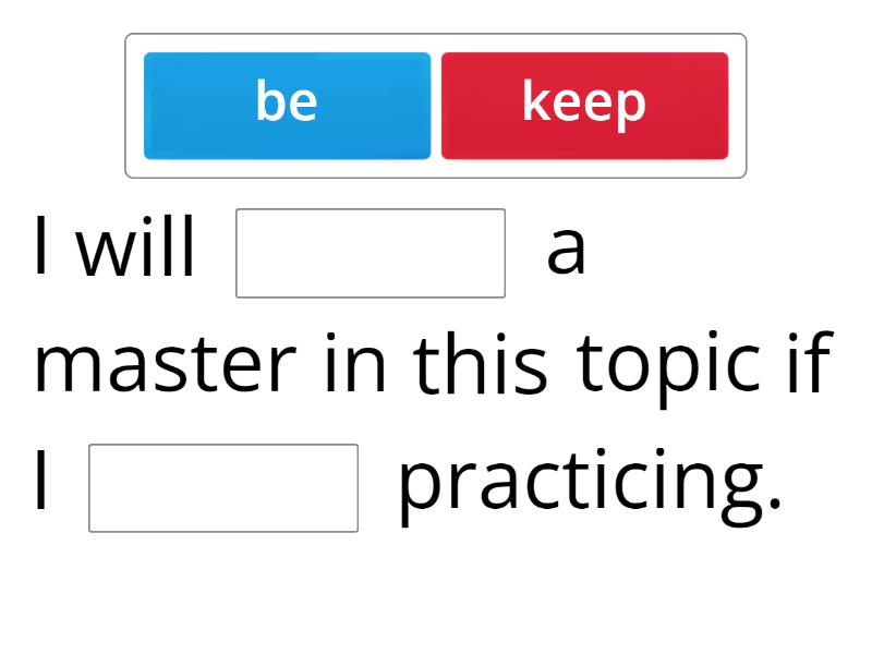 First conditional negative sentences - Missing word