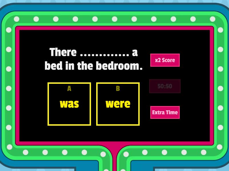 There was or There were 2 - Gameshow quiz