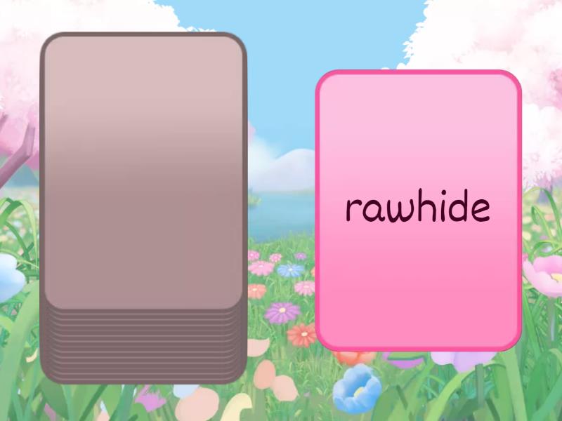 /au/ & /aw/ words - Random cards