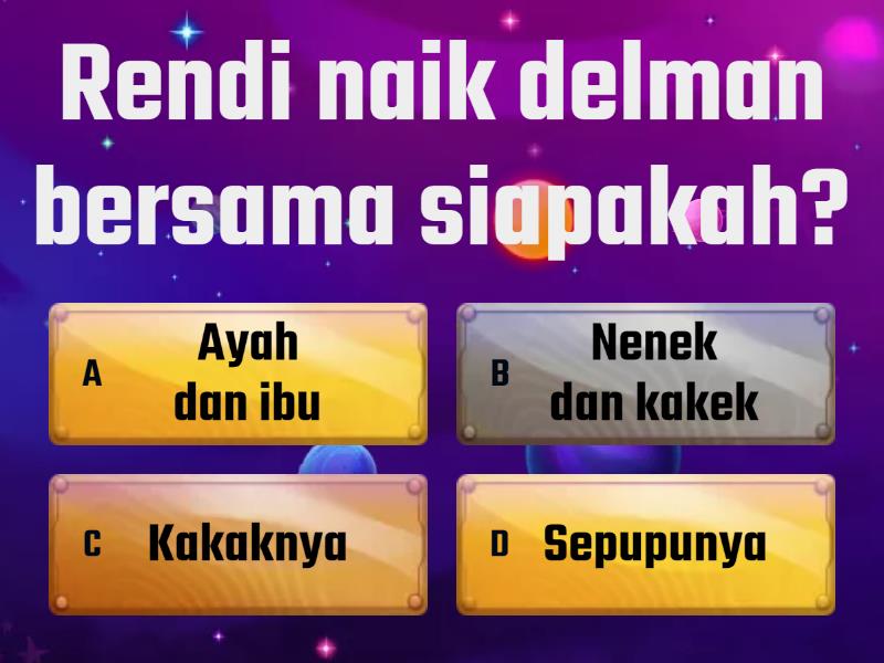 Soal objektif wordwall - Quiz