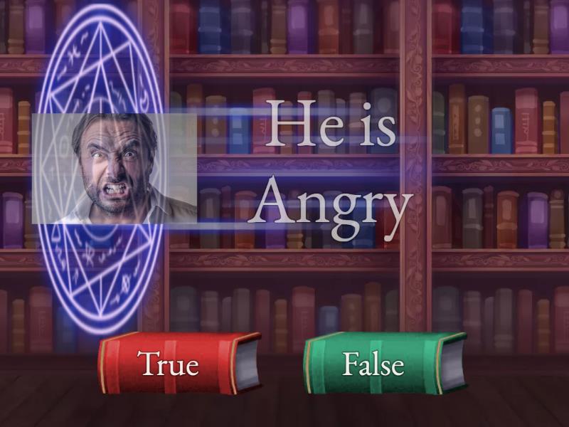 Feelings / Emotions - True or false