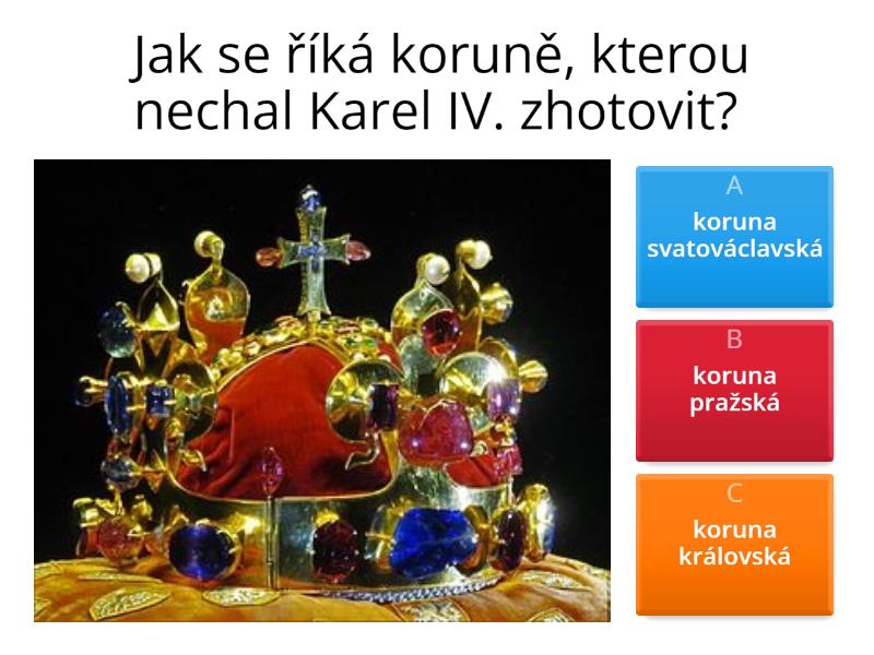 Karel IV. - Quiz