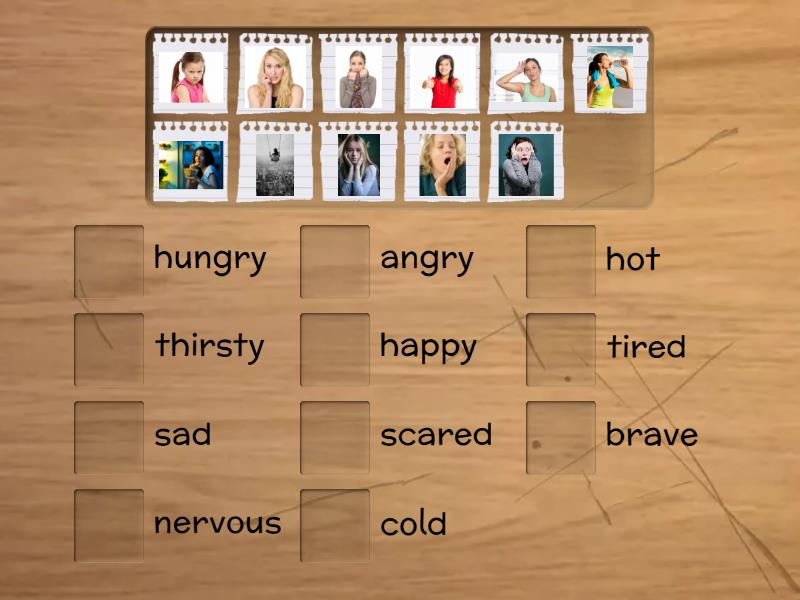 FF2 Unit 2. Feelings. - Match up