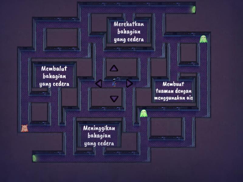 RAWATAN RICE-PERTOLONGAN CEMAS - Maze chase