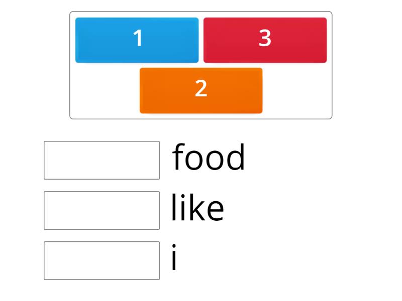 food - Match up