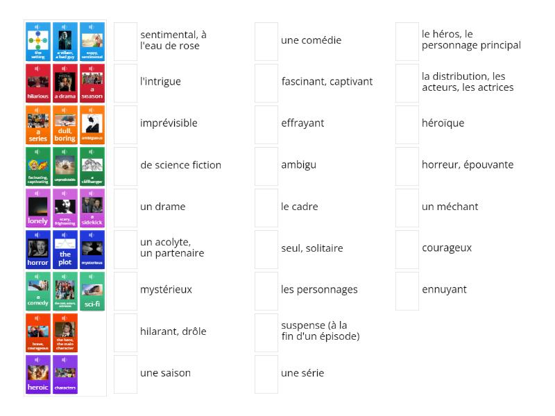 Series-VOCABOX - Match up