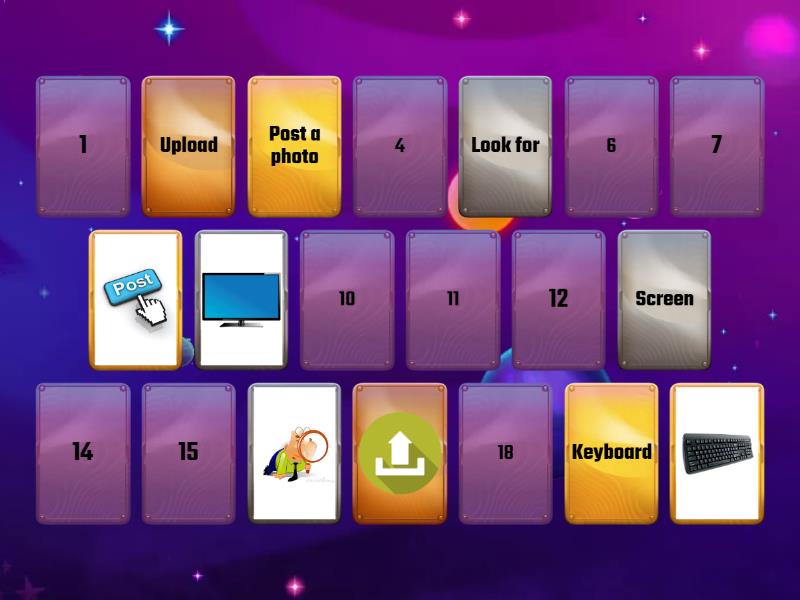 TECHNOLOGY MEMORY GAME - Parejas