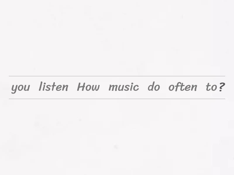 Power Up 2 unit2 - Reordenar