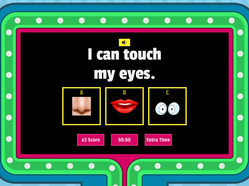 Preschool - I can touch my eyes - Gameshow quiz