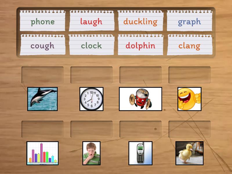 consonant Pattern ph,gh, ng, ck - Match up