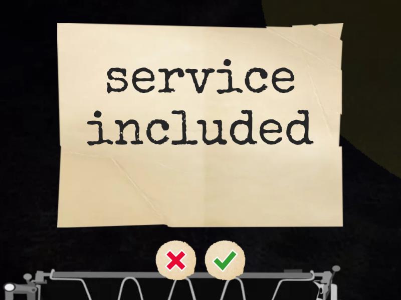 RESTAURANT - Flash cards