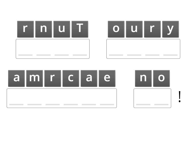 BC Classroom rules Elementary - Anagram