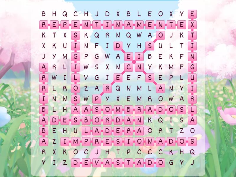 El dragón Arcoíris - Wordsearch