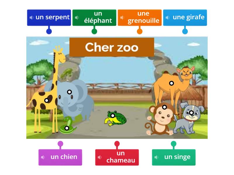 Cher zoo - Labelled diagram