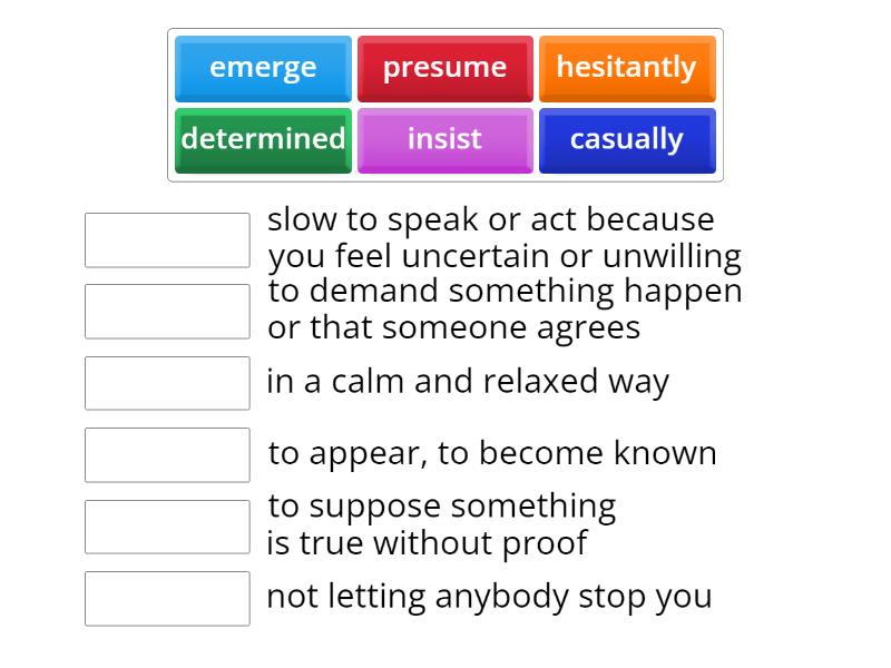 tBitSP ch1-4 t2 vocabulary _2 - Match up