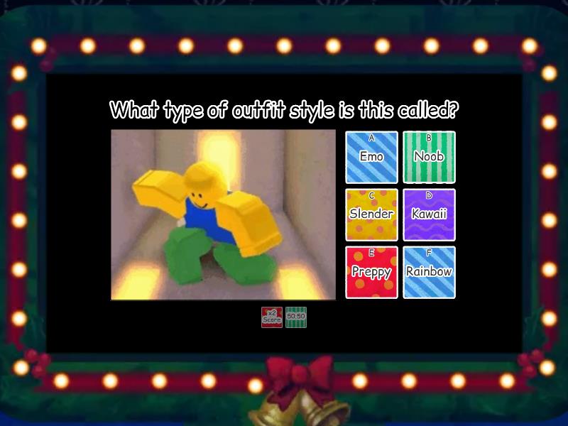 Roblox Quiz Gameshow Quiz