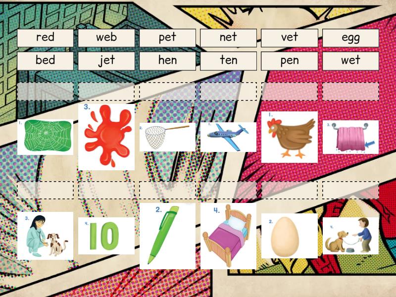 phonics 2 unit 3 revision - Match up