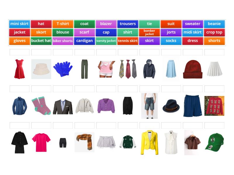 Clothes - Match up