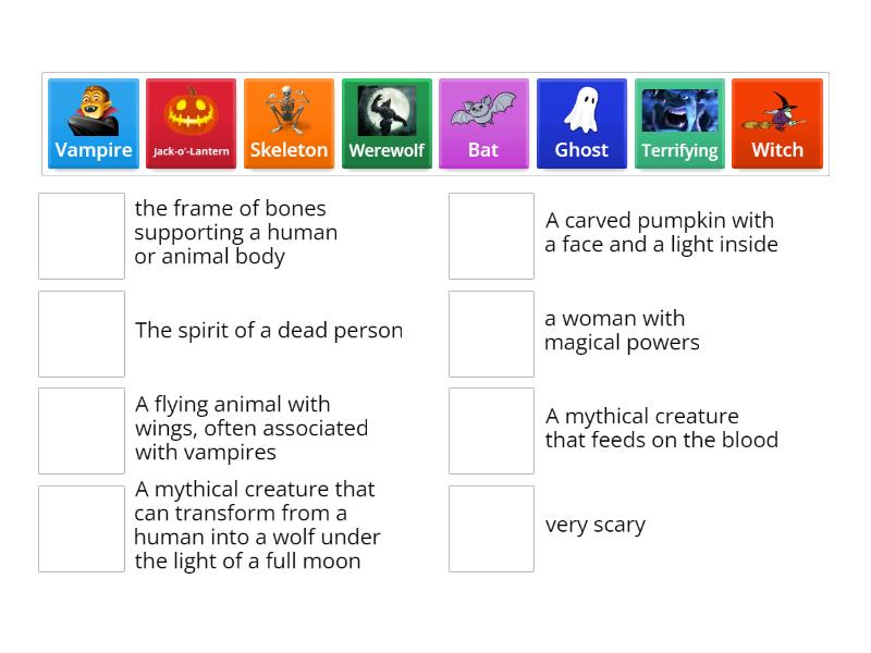 halloween - Match up