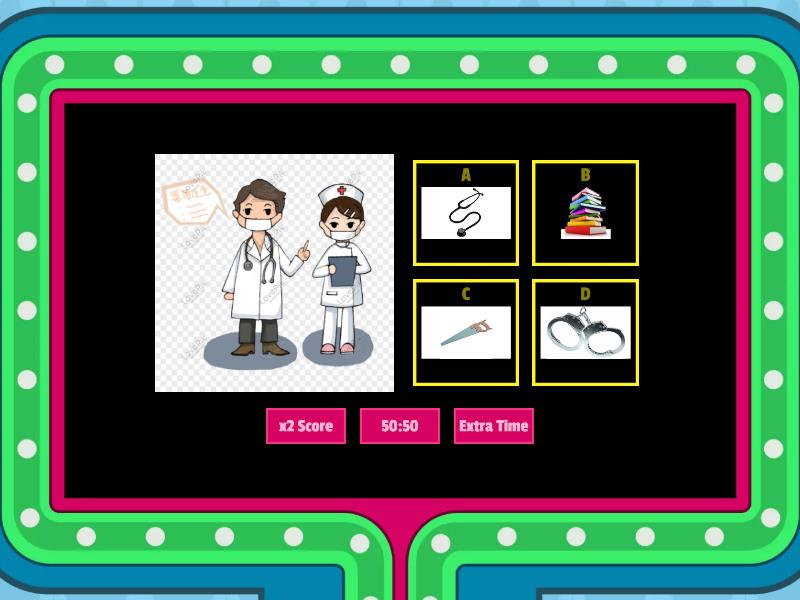 Mengenal alat-alat profesi - Gameshow quiz