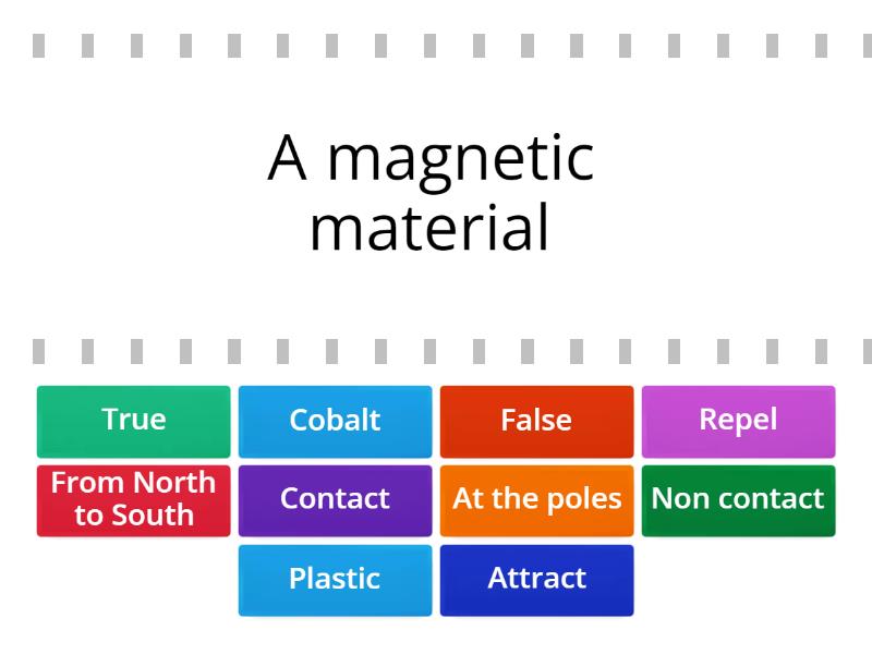 Magnetism and electromagnetism - Find the match