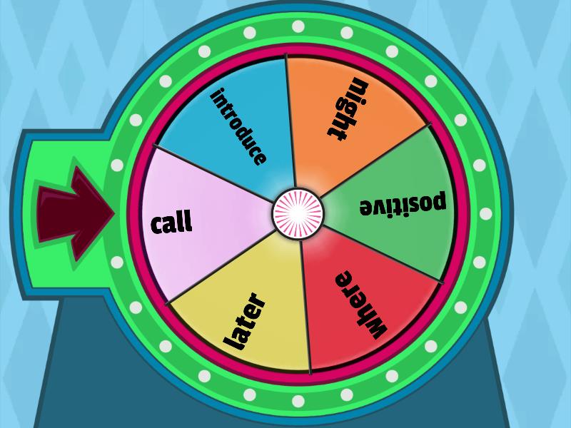 Find a related word - Random wheel