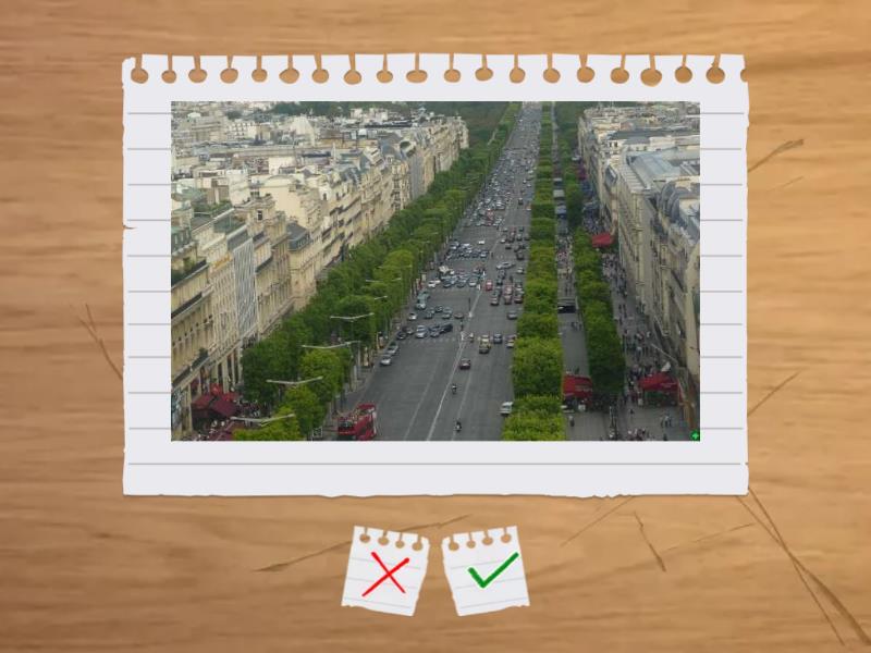 monuments de Paris - Flash cards