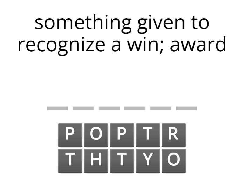 G3 Week 9 Vocab Spelling - Spell the word