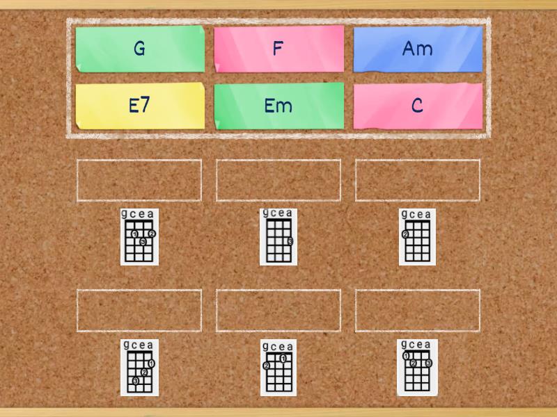 Ukulele Chords - Match up