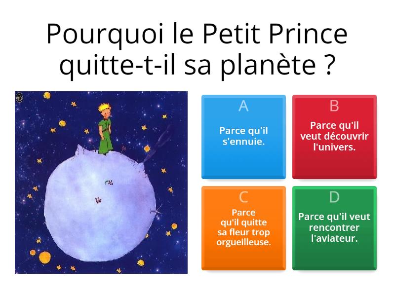 _ Le Petit Prince Quiz - Quiz