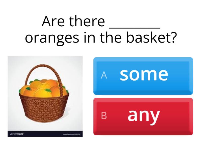 Some / any Game - Quiz