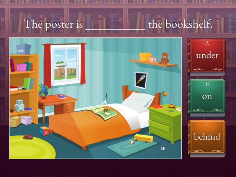 Prepositions of place PES - Questionário