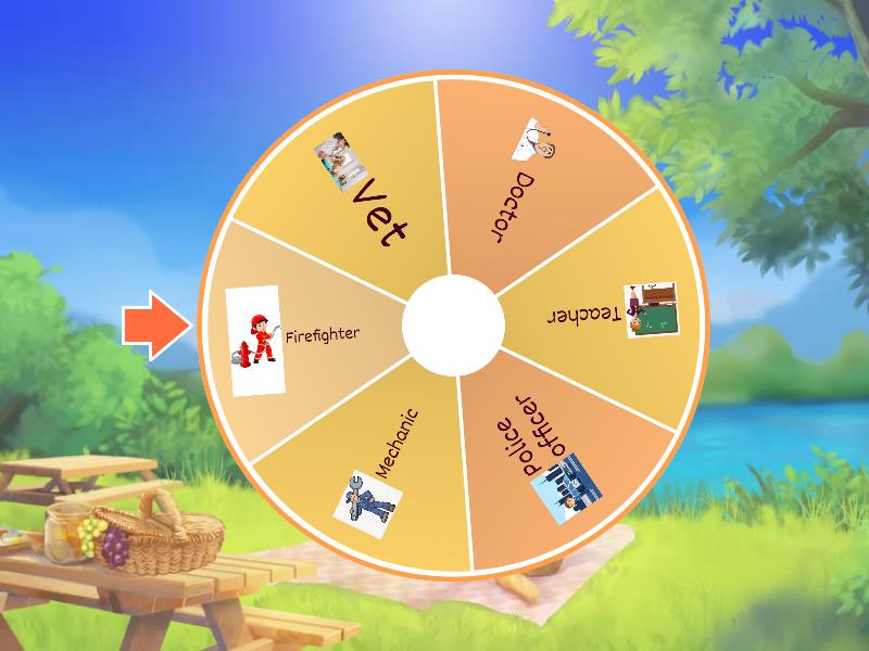 Jobs - Spin the wheel