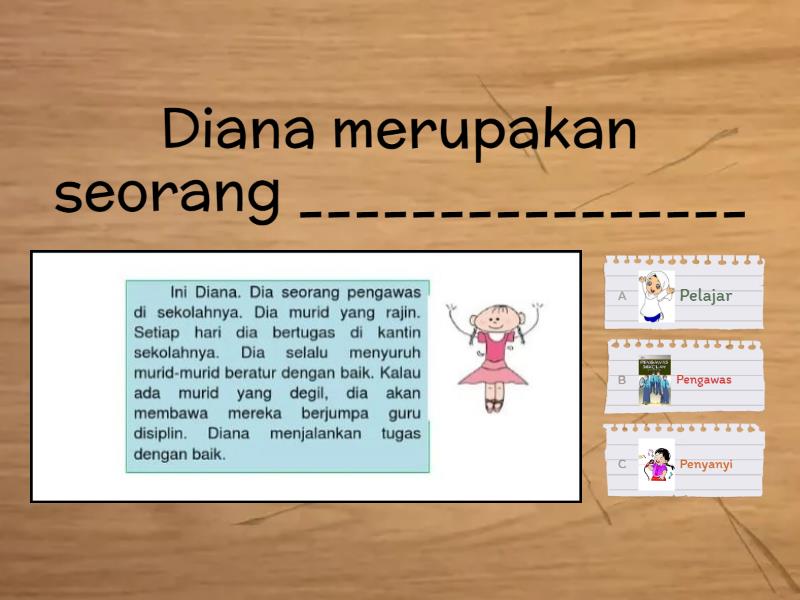 Baca Petikan dan Jawab Soalan - Quiz